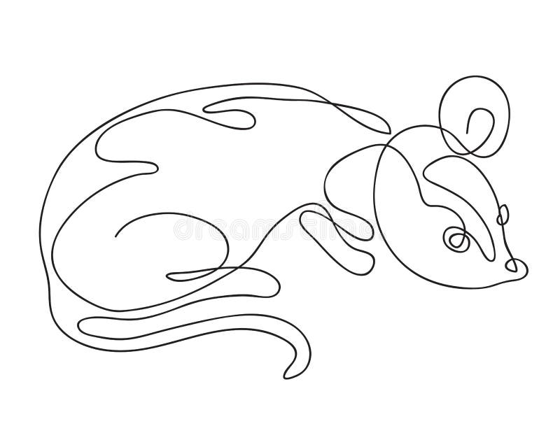 Mouse Line Art Simple Stock Illustrations – 3,057 Mouse Line Art Simple ...