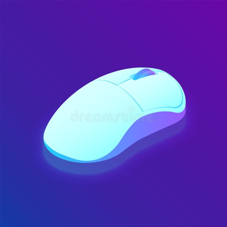 Mouse. Isometric Mouse. Created for Mobile, Web, Decor, Print Products ...