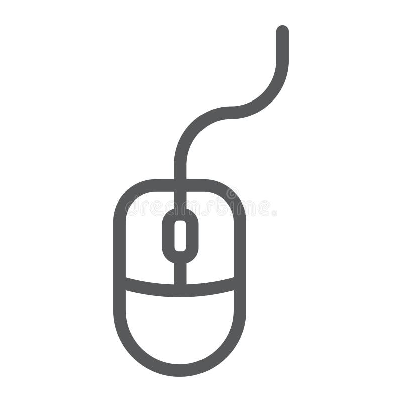 Mouse Line Icon Stock Illustrations – 33,005 Mouse Line Icon Stock ...