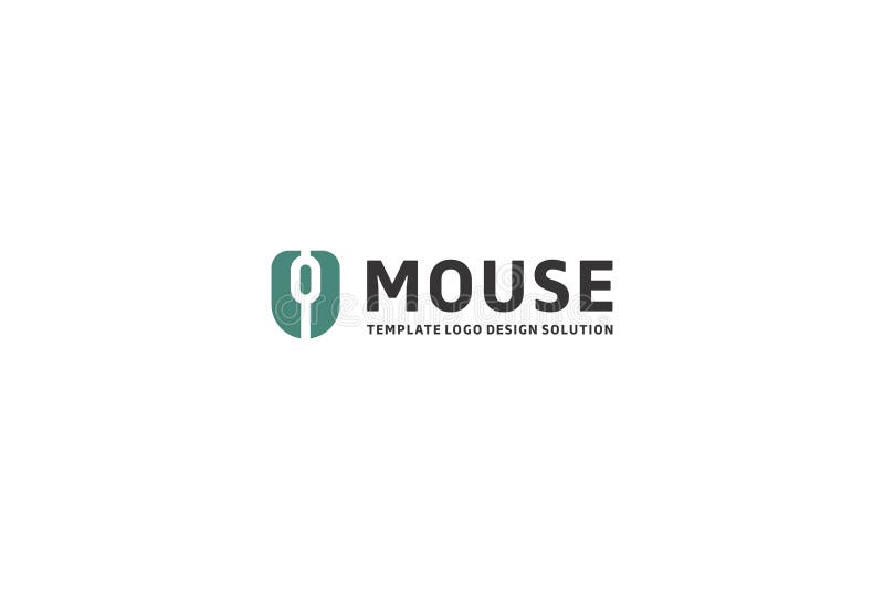 Mouse Logo Design Solutions Stock Vector - Illustration of circle ...