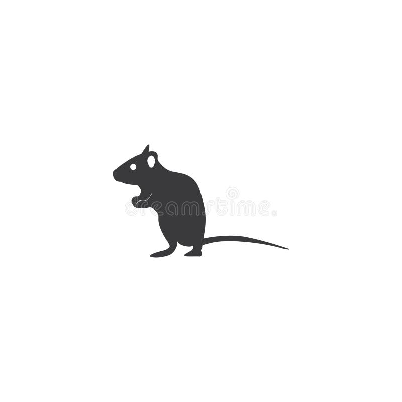 MOUSE LOGO VECTOR ISOLATED DESIGN ICON Stock Vector - Illustration of ...