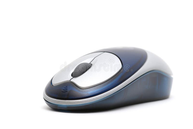 Mouse Macro - Optical Wireless Stock Photo - Image of modern ...