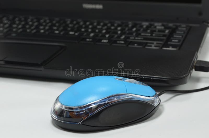 Mouse and notebook stock image. Image of keys, scroll - 33558163