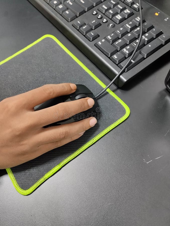 Mouse is One of the Devices on the Computer Stock Photo - Image of ...