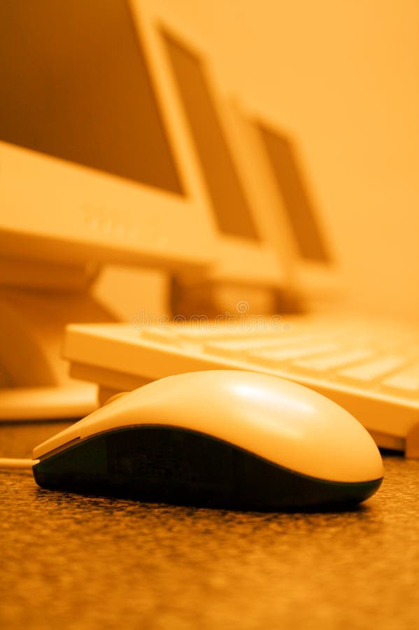 Mouse Orange stock photo. Image of project, engineering - 1212418