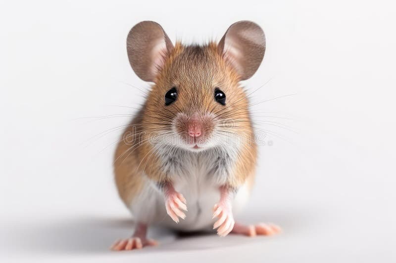 Mouse Photo Realistic Illustration - Generative AI. Stock Illustration ...