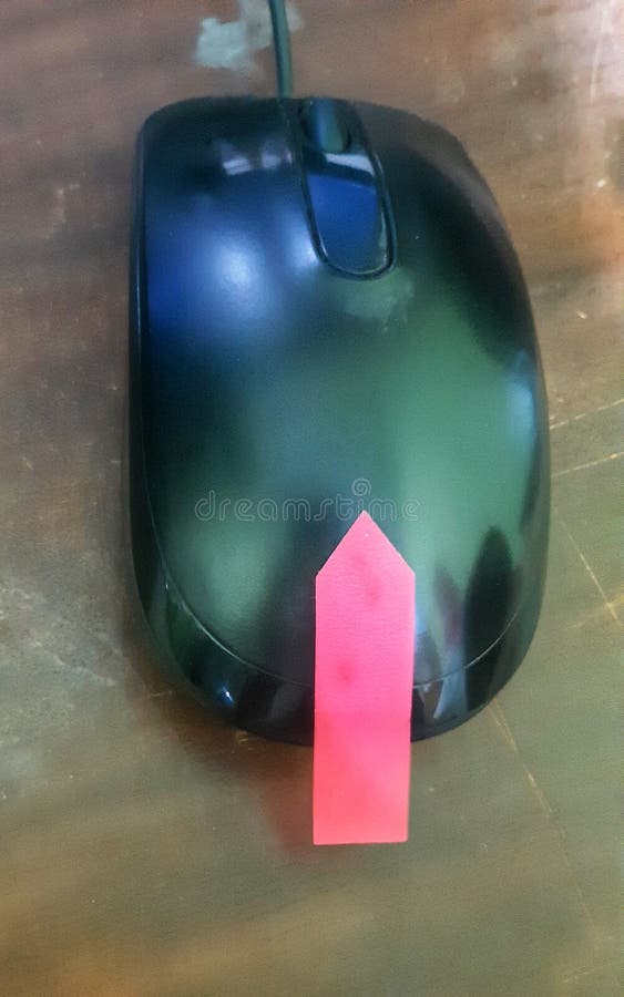 The Mouse is Placed on the Rable Stock Image - Image of hand, gadget ...