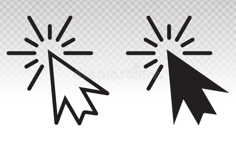 Mouse Pointer Arrow Clicked or Cursor Click Line Art Flat Icon for Apps ... Mouse Pointer Arrow Clicked or Cursor Click Line Art Flat Icon for Apps ...