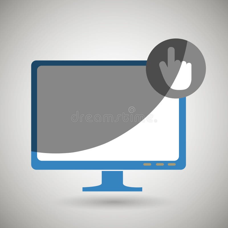 Mouse pointer design stock illustration. Illustration of graphic - 70973243