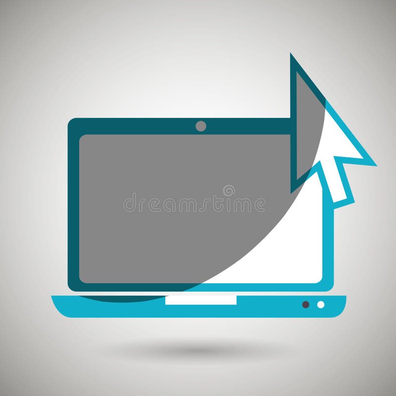 Mouse pointer design stock illustration. Illustration of mouse - 70973329
