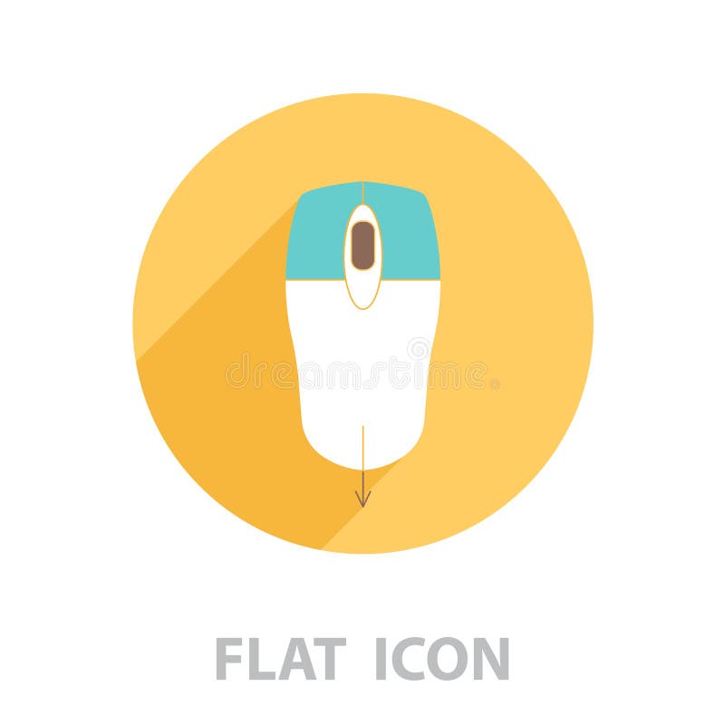 Mouse scroll icon. vector stock illustration. Illustration of modern ...
