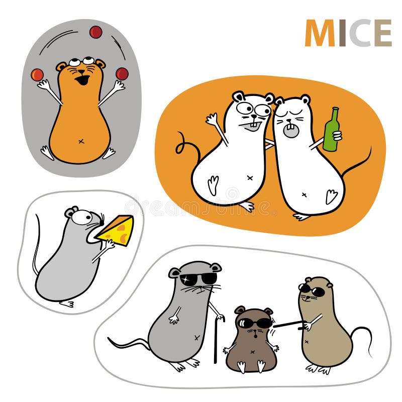 Three Blind Mice Stock Illustrations – 13 Three Blind Mice Stock ...