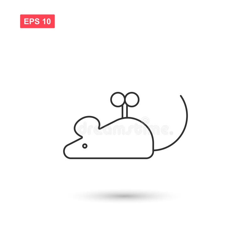 Mouse Toy Icon Vector Isolated 4 Stock Vector - Illustration of vector ...