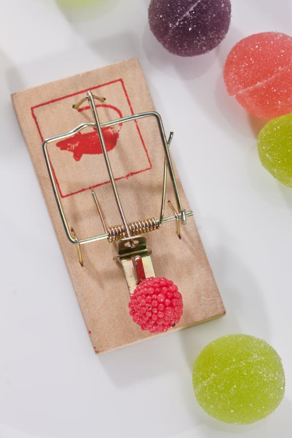 Mouse trap stock image. Image of diet, sugar, mouse, bait - 15981383