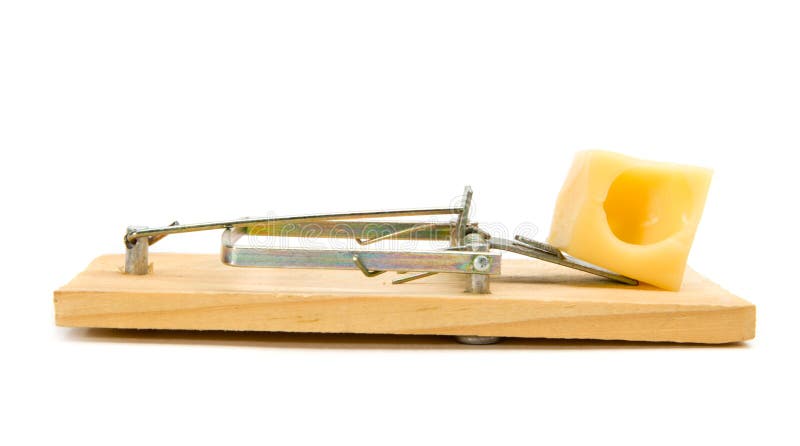 Mouse trap stock image. Image of mousetrap, lure, temptation - 1874723