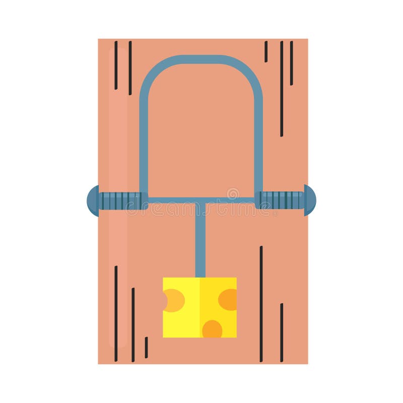 Mouse Trap Icon Clipart Logtotype Isolated Vector Illustration Stock ...