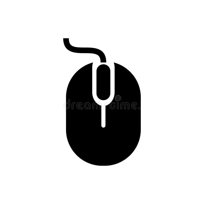 Mouse Vector Icon. PC Illustration Sign. Computer Symbol. Device Logo ...