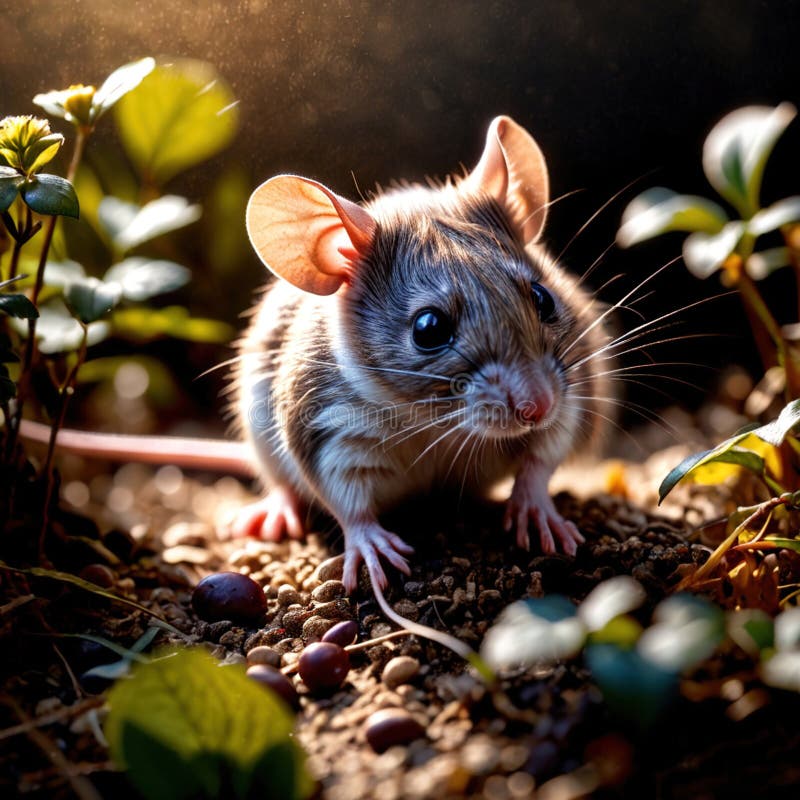 Mouse Wild Animal Living in Nature, Part of Ecosystem Stock ... Mouse Wild Animal Living in Nature, Part of Ecosystem Stock ...