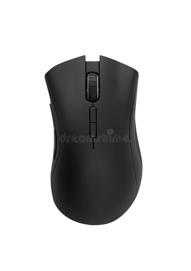 Mouse Wireless Do Computador Isolado Em Fundo Branco. Imagem de Stock ...