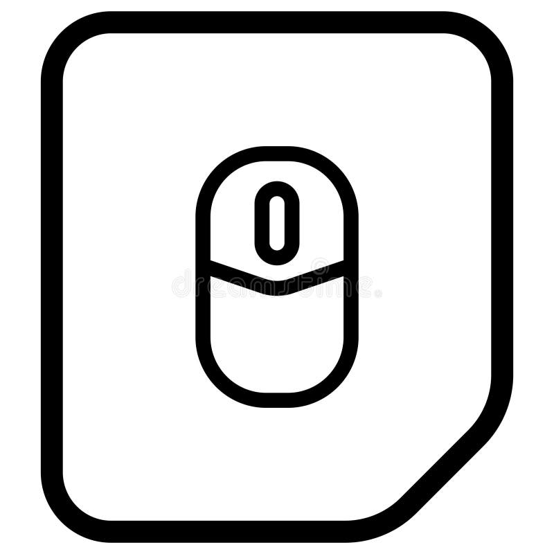 Mousepad icon vector stock vector. Illustration of icon - 284774583