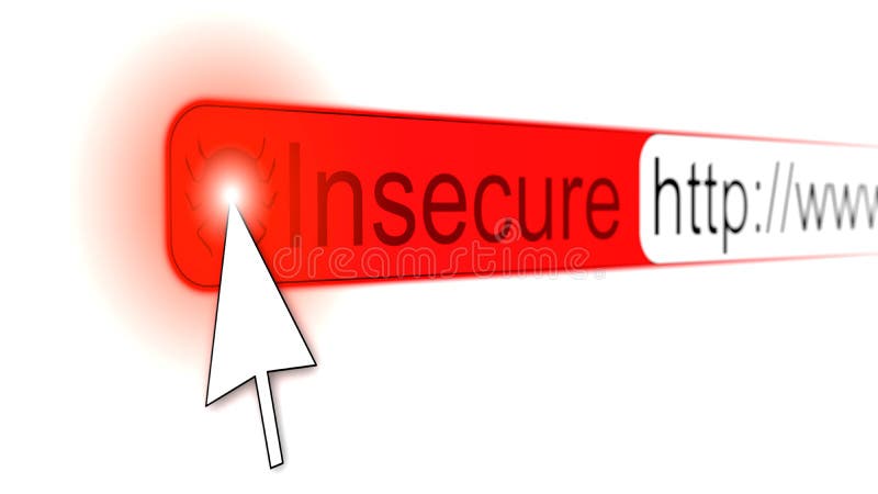 Insecure Site Stock Illustrations – 80 Insecure Site Stock ...