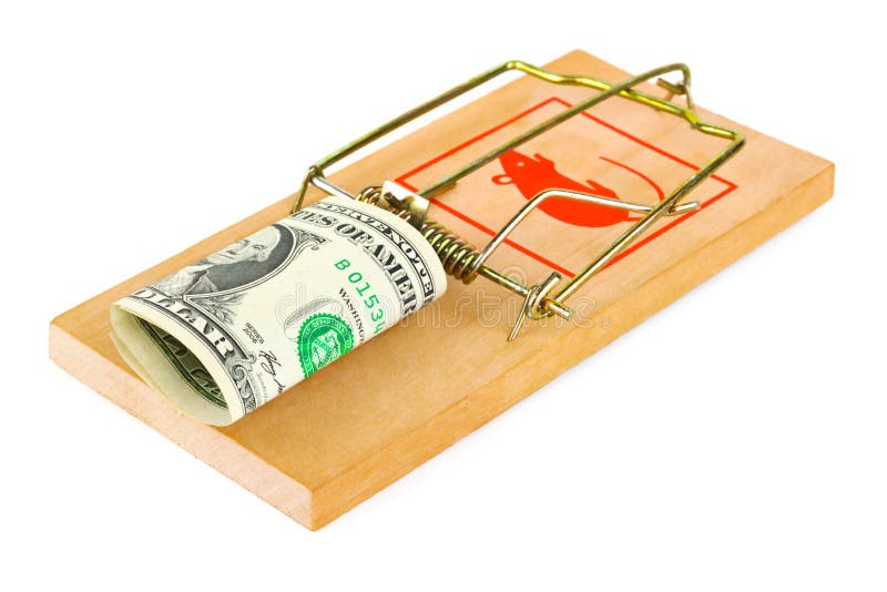 Money Mouse Trap Business Finance Speculative Stock Photo - Image of ...