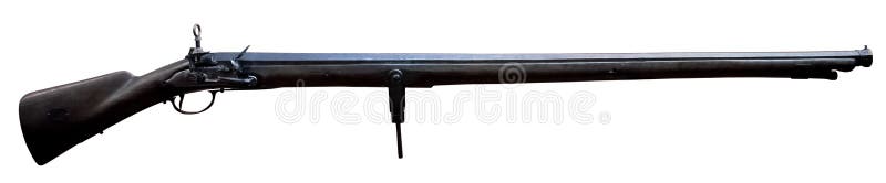 Mousquet de cru image stock. Image du firearm, pousse - 1318209