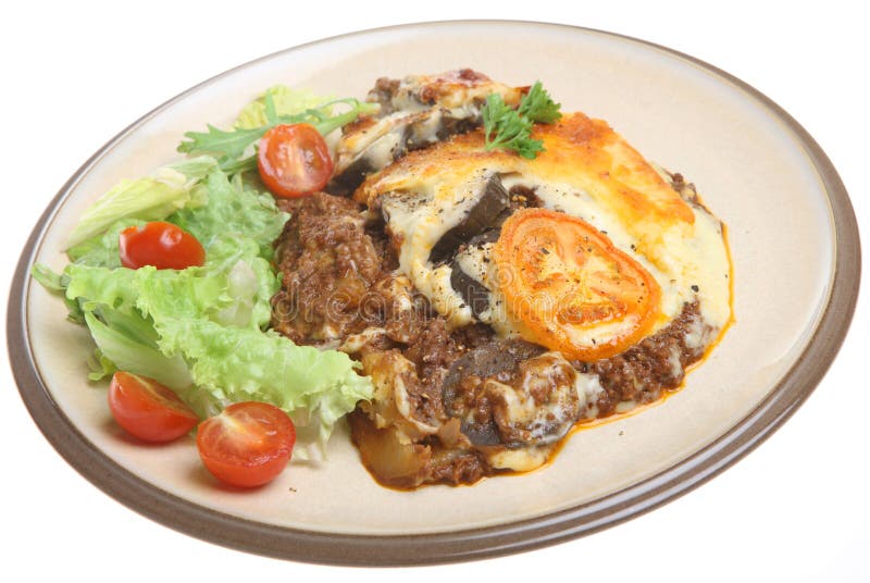 Moussaka stock photo. Image of cheese, mousaka, aubergine - 15508714