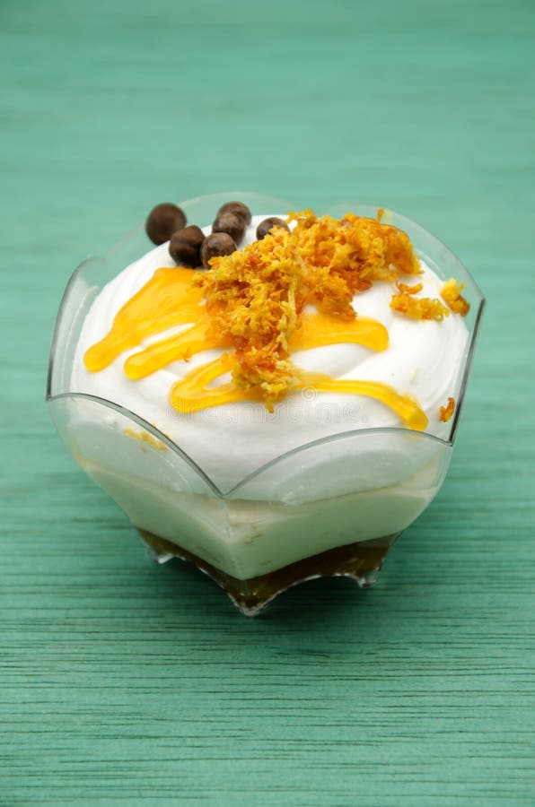 Mousse cold whipping cream stock photo. Image of creamy - 259063824