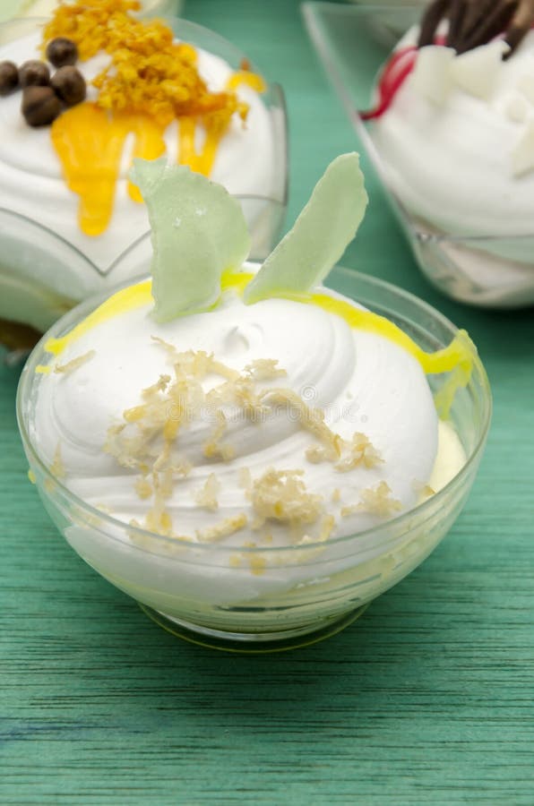 Mousse cold whipping cream stock image. Image of creamy - 259064007