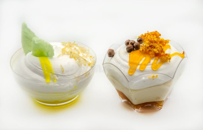 Mousse cold whipping cream stock image. Image of cheese - 259063223