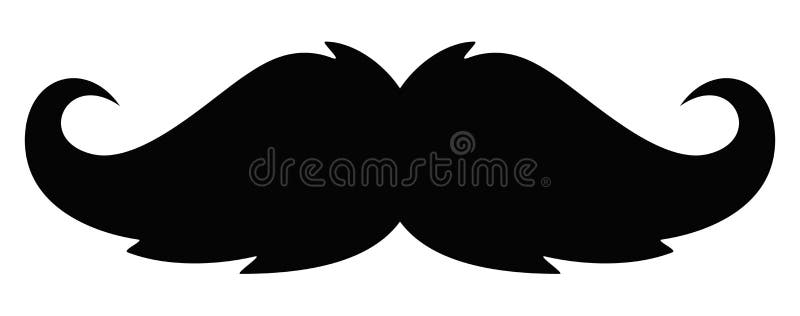 Chevron Mustache Clip Art