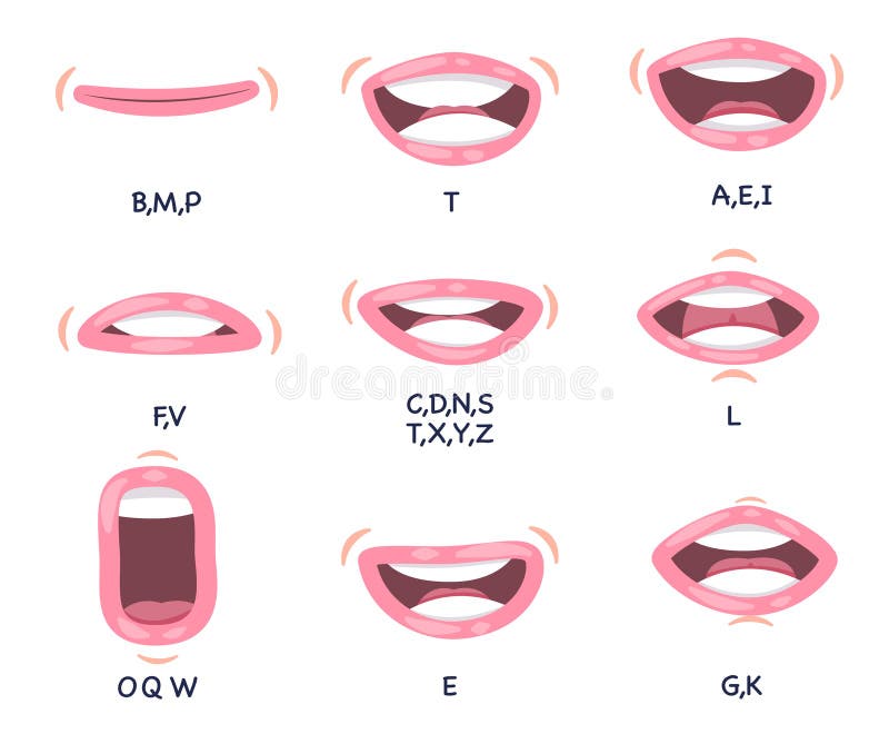 Talking Lips Stock Illustrations – 2,009 Talking Lips Stock ...