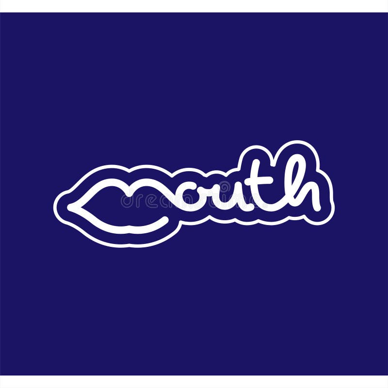 Mouth Logotype Vector Template. Mouth Logo Element Stock Vector ...