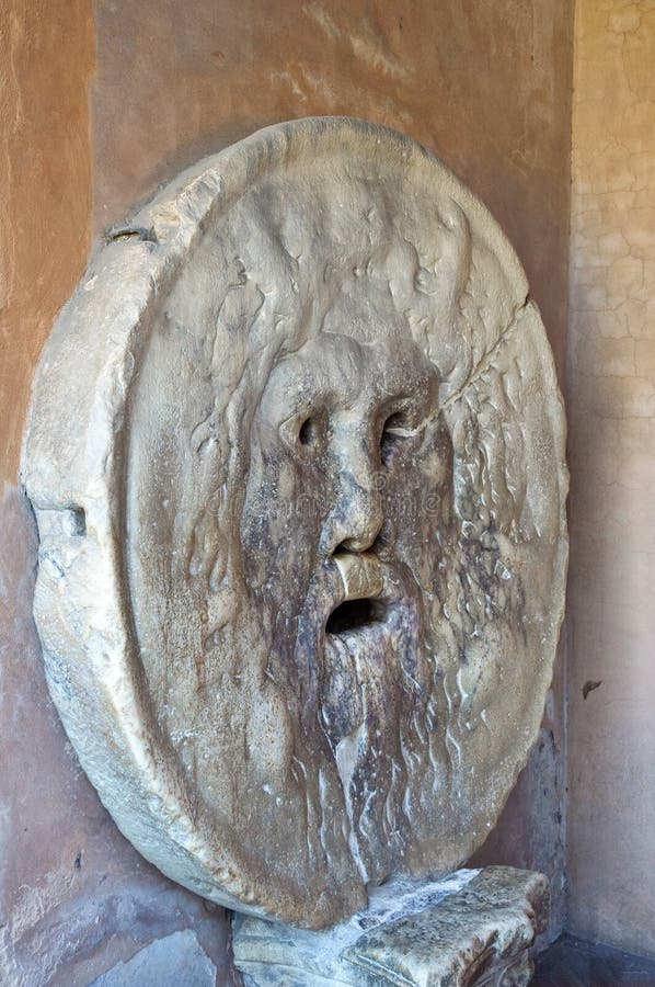 Mouth of Truth stock photo. Image of roman, europe, hieritage - 12705278