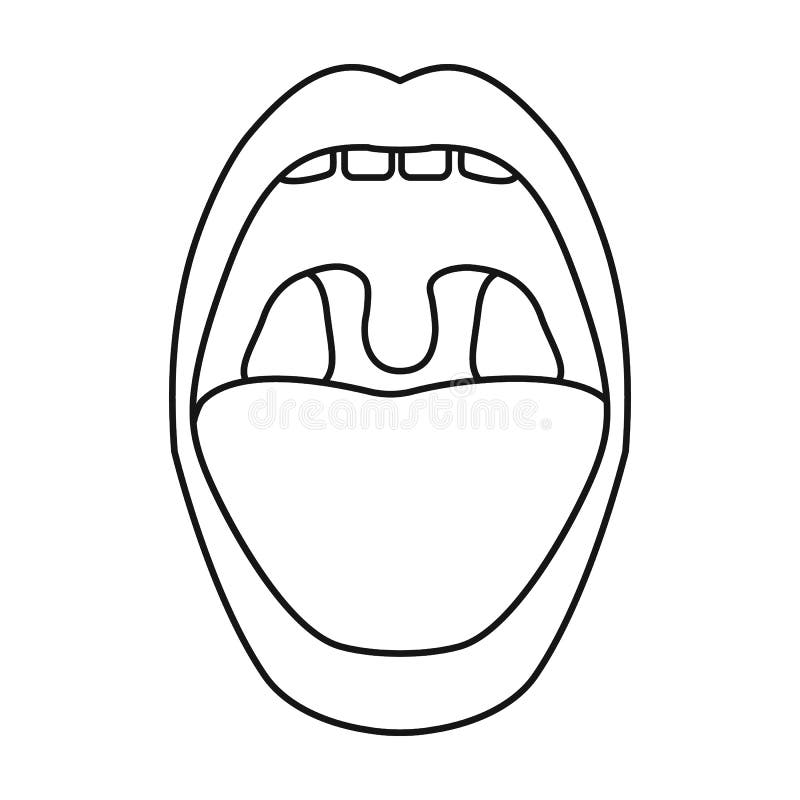 Outline Mouth Stock Illustrations – 43,167 Outline Mouth Stock ...