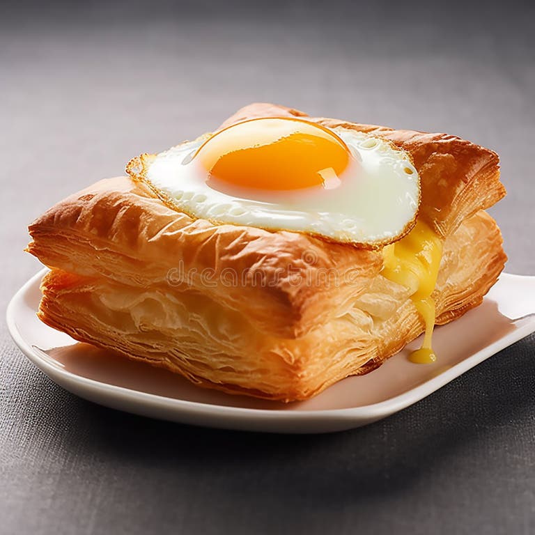 Egg puff stock illustration. Illustration of icing, savory - 275979133