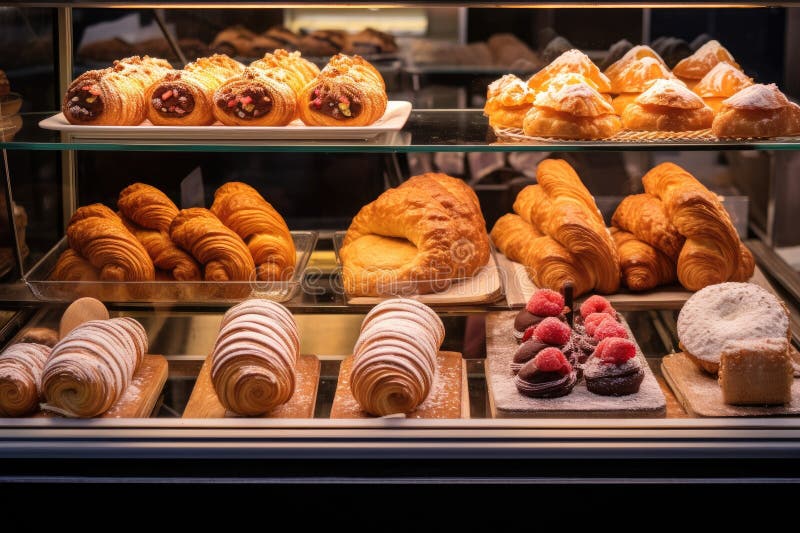 A Mouthwatering Assortment of Various Types of Pastries Beautifully ...
