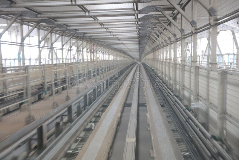 Mouvement De Rail Mono Japonais Image stock éditorial - Image du ...