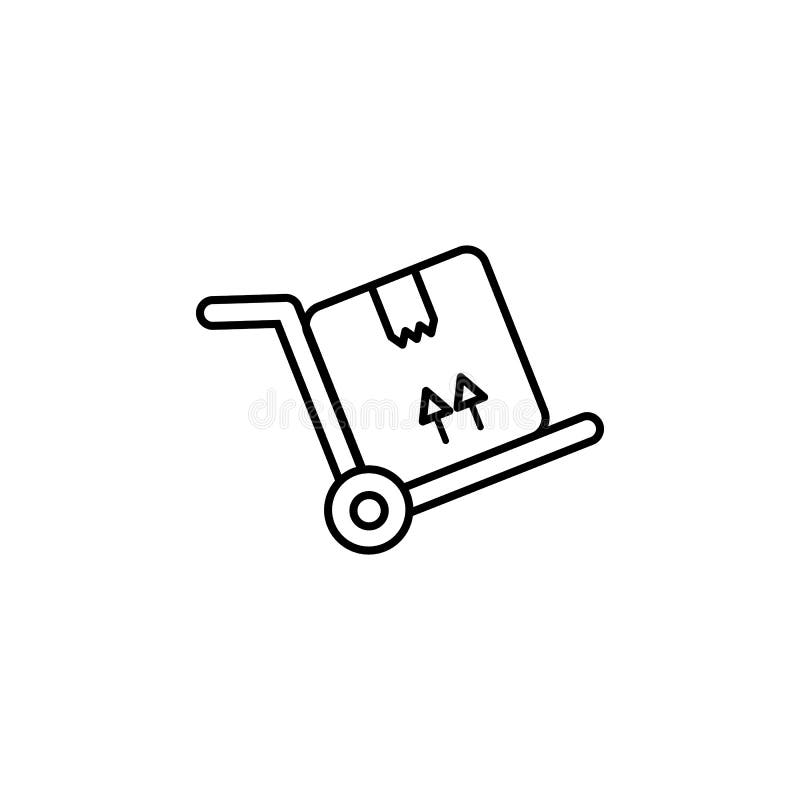 Move Box Icon. Element of Global Logistics Icon for Mobile Concept and ...