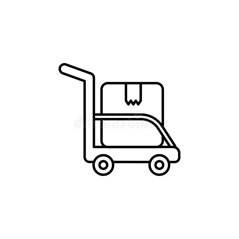 Move Box Icon. Element of Global Logistics Icon for Mobile Concept and ...