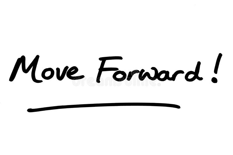 Move Forward stock illustration. Illustration of ambition - 208656789