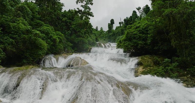 Aliwagwag Falls in the Philippines. Stock Video - Video of view, stone ...