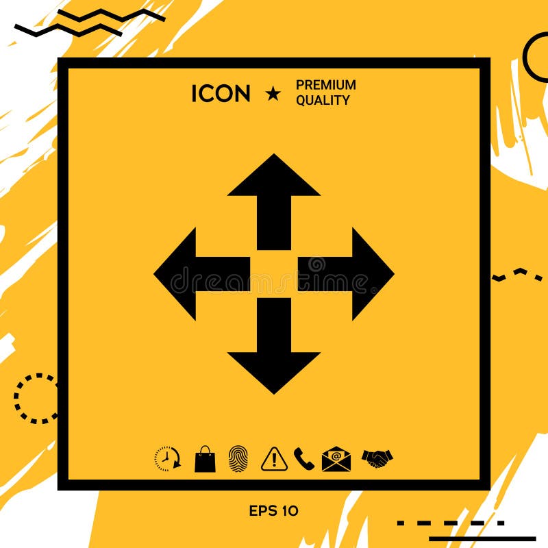 Move symbol icon stock vector. Illustration of next - 105924474