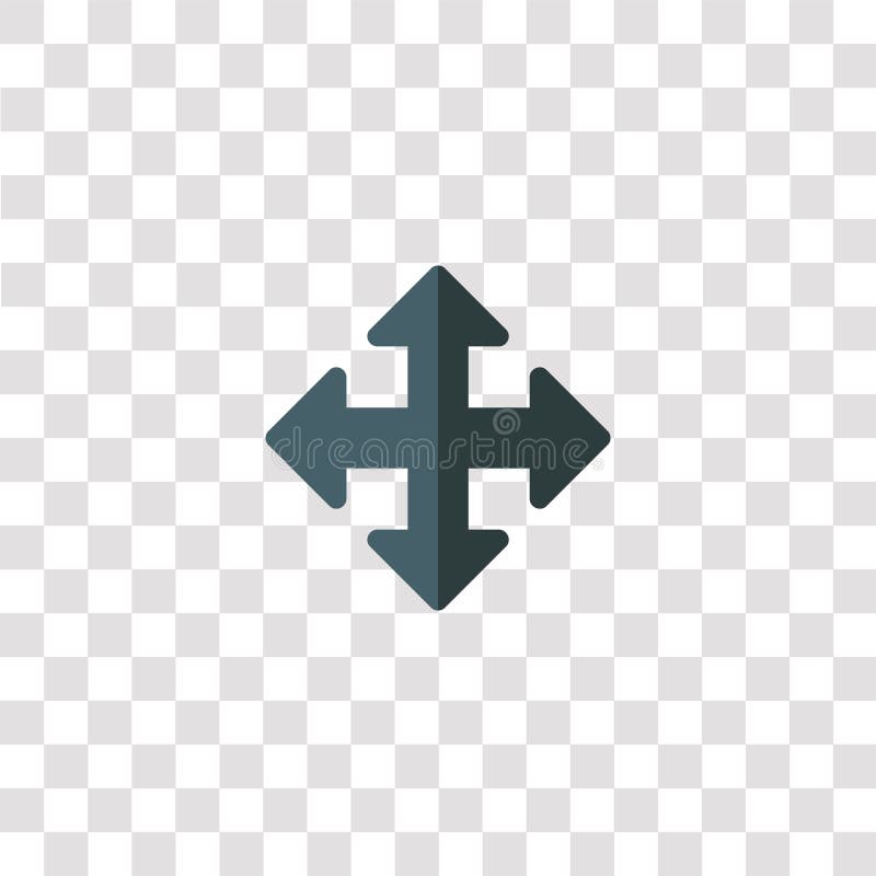 Move Icon Sign and Symbol. Move Color Icon for Website Design and ...