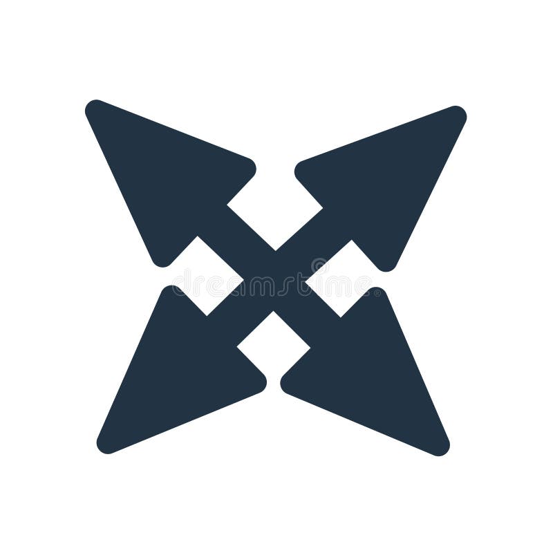 Move Icon Vector Isolated on White Background, Move Sign Stock Vector ...