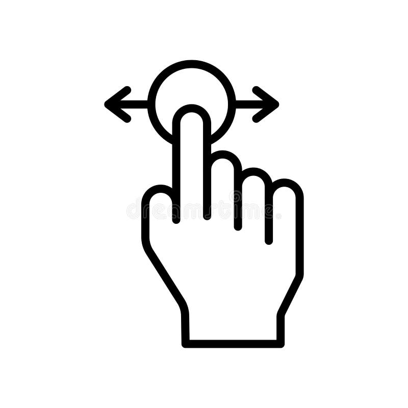 Move Icon Vector Sign and Symbol Isolated on White Background, M Stock ...