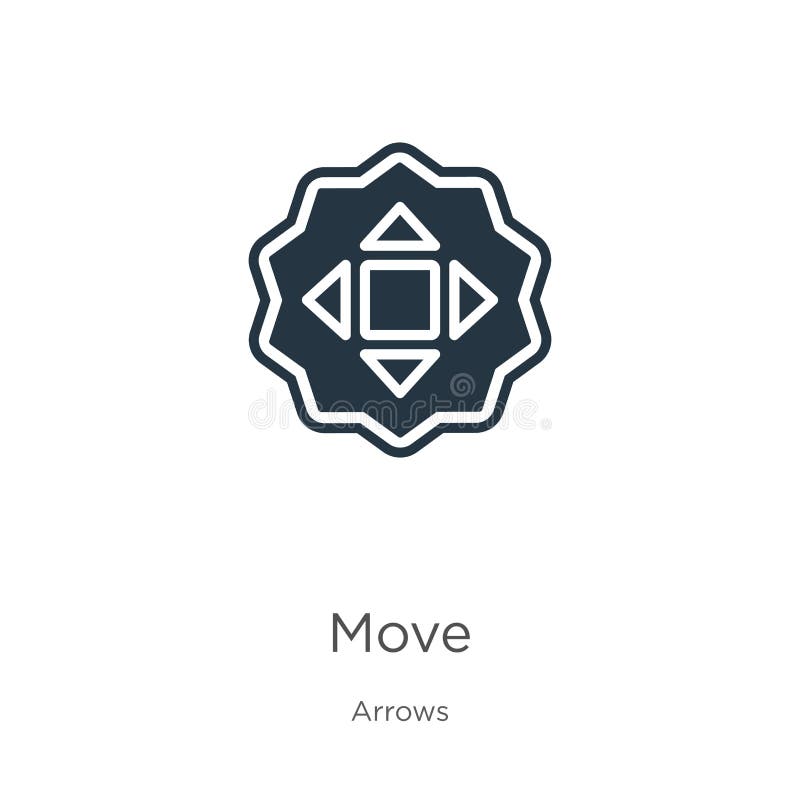 Move Icon Vector. Trendy Flat Move Icon from Arrows Collection Isolated ... Move Icon Vector. Trendy Flat Move Icon from Arrows Collection Isolated ...