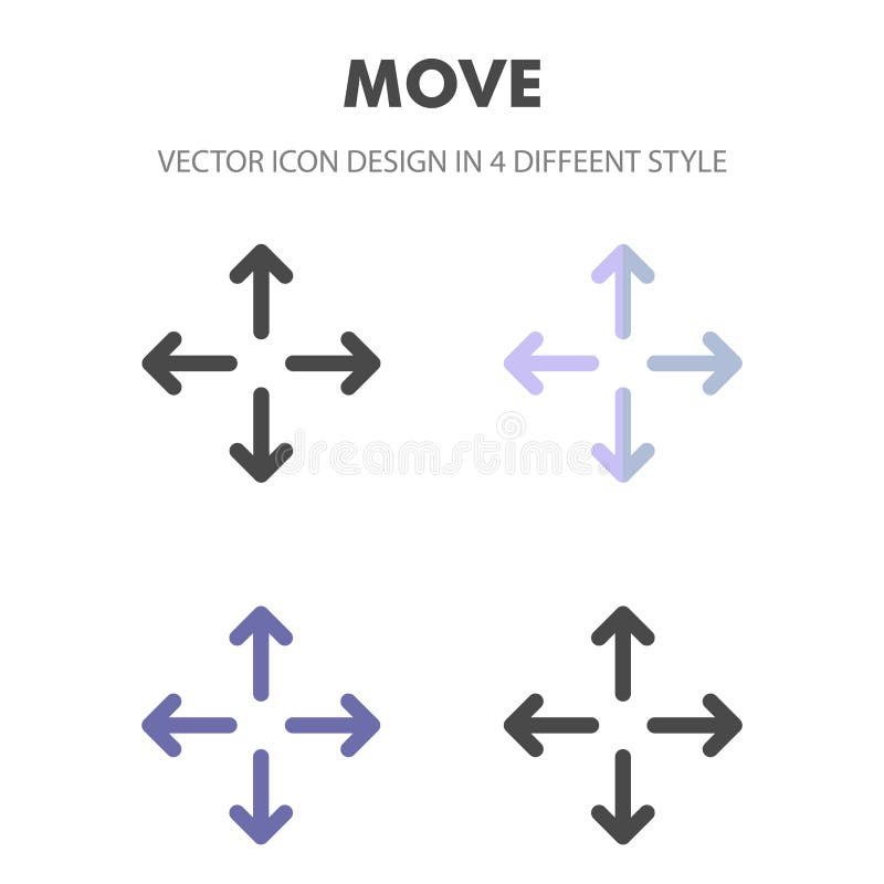 Move Icon. for Your Web Site Design, Logo, App, UI. Vector Graphics ...