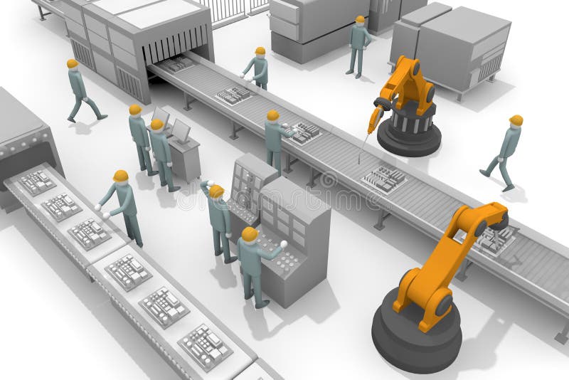 Move the Machine. Operate the Robot. Work in the Factory. Work that ...